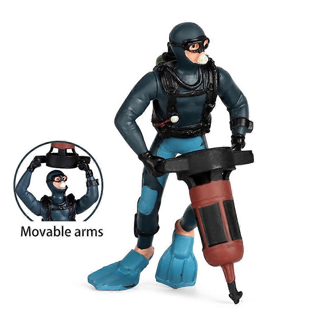 Underwater Swimmer Toy for Kids & Adults Toy Plastic Made Relieve ...