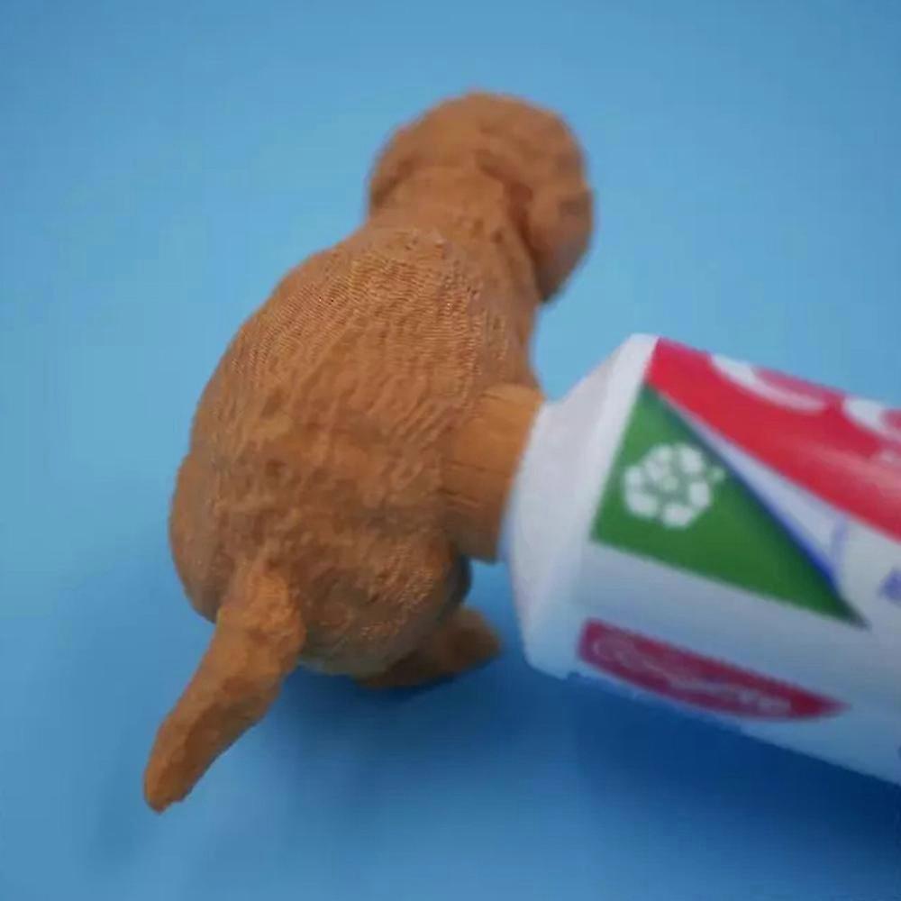 Hilarious Golden Retriever Puppy Poop Toothpaste Dispenser,Funny ...