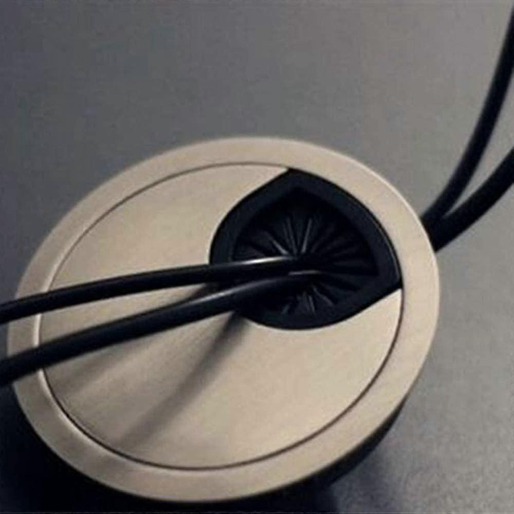 2 Pieces Cable Pass 60 Mm | Cable Hole Cover For Desks, Desks And ...