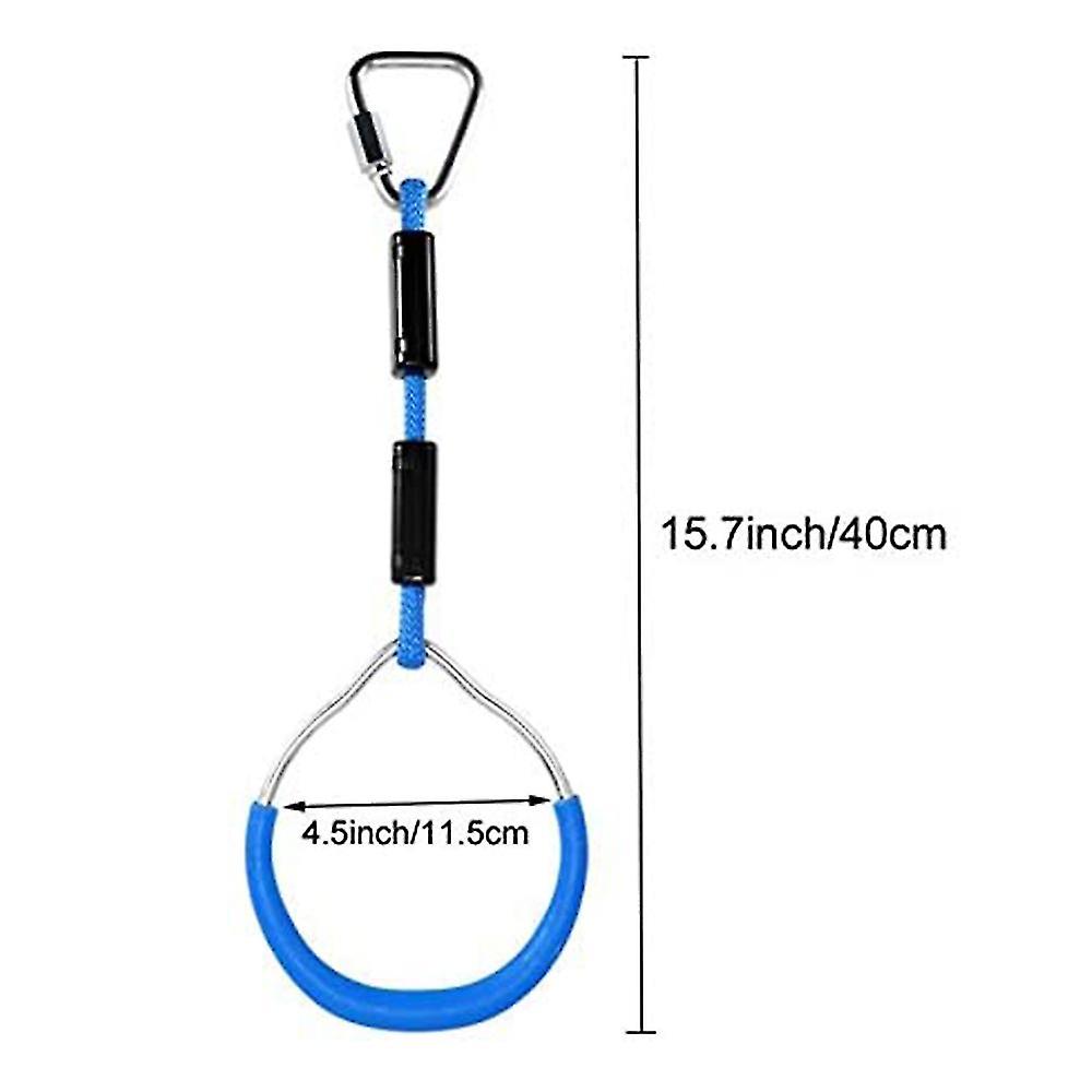 Colorful Swing Gymnastic Rings - 4 Pack Outdoor Backyard Play Sets ...