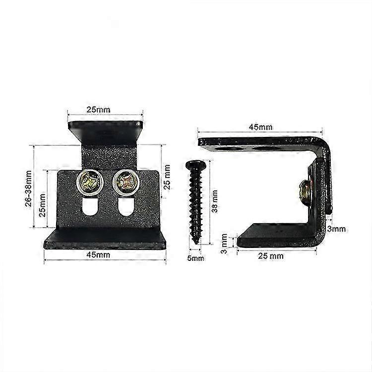 Barn Door Wall Guide Channel, Sliding Door Accessory, 1"-1.5 ...