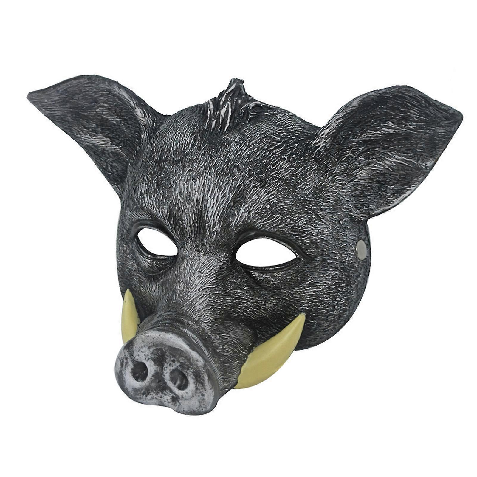 Halloween Wild Boar Cosplay Mask Halloween Full Face Mask Halloween ...