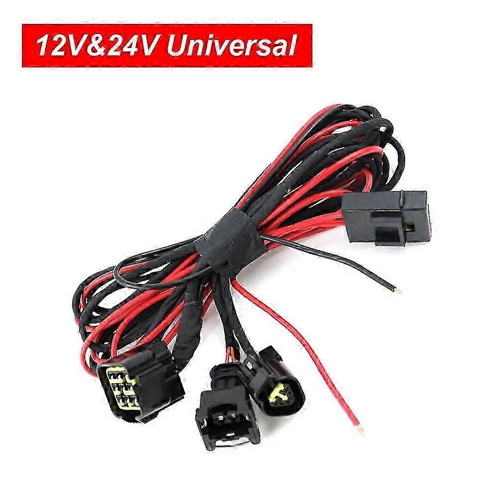 Air Diesel Heater Wiring Harness 12V 24V Cable Adapter Round Triangle ...