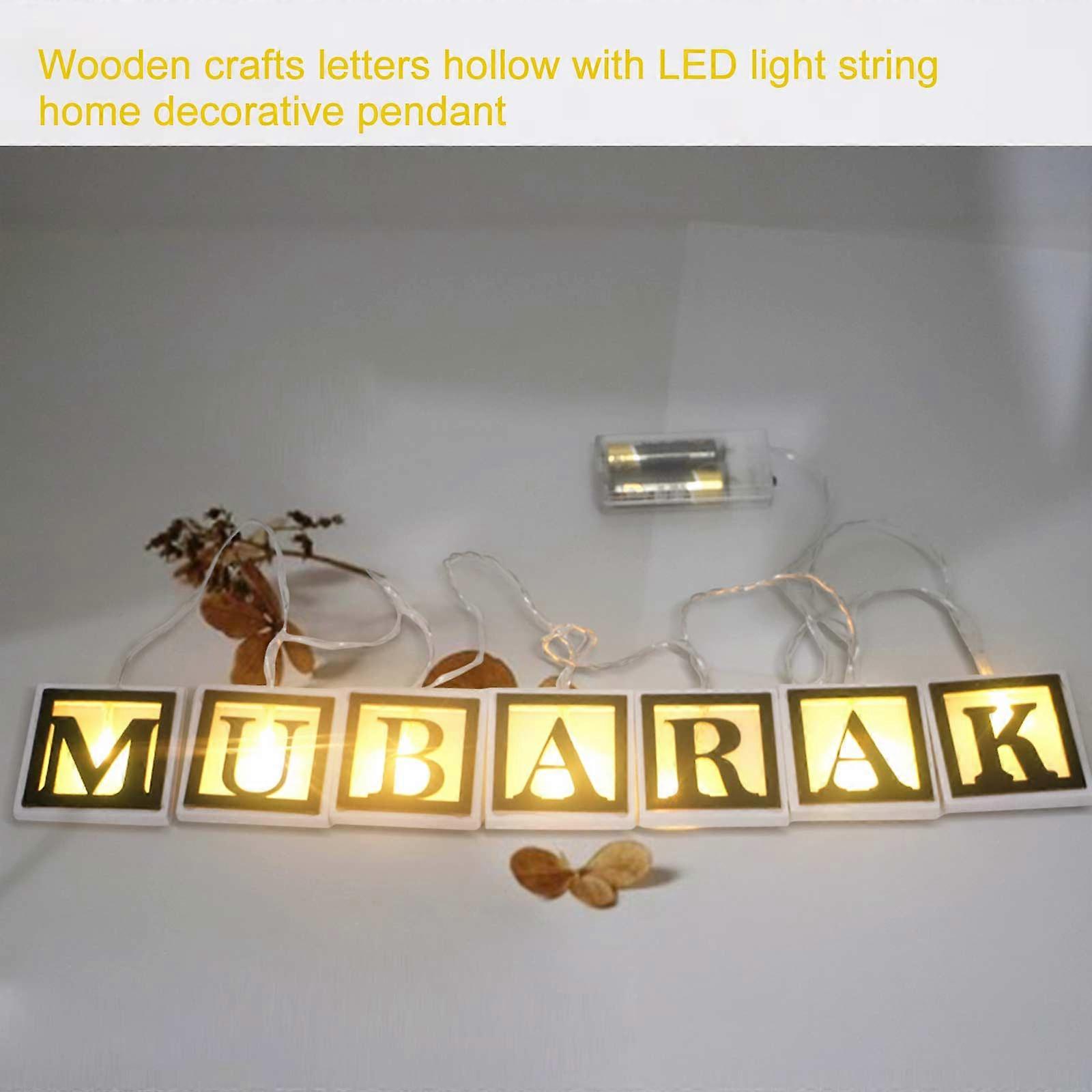 Elegant Ramadan Kareem Banner, Pre-Strung Hanging Banners For Festive ...