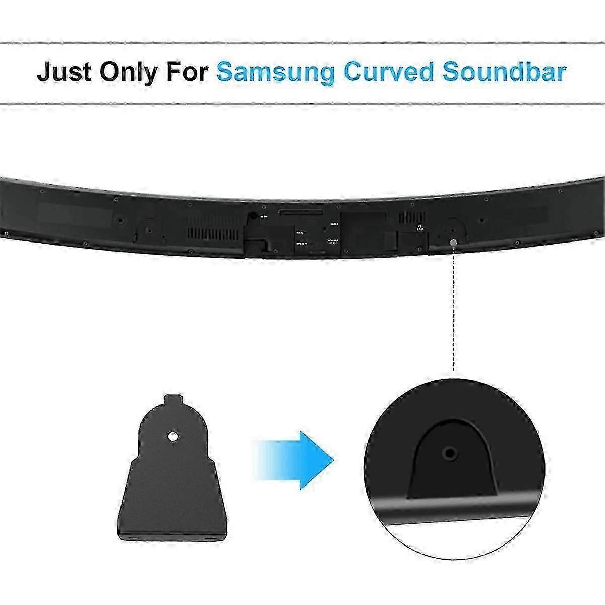Metal Speaker Stand Soundbar Wall Mount Brackets for Samsung Curved ...
