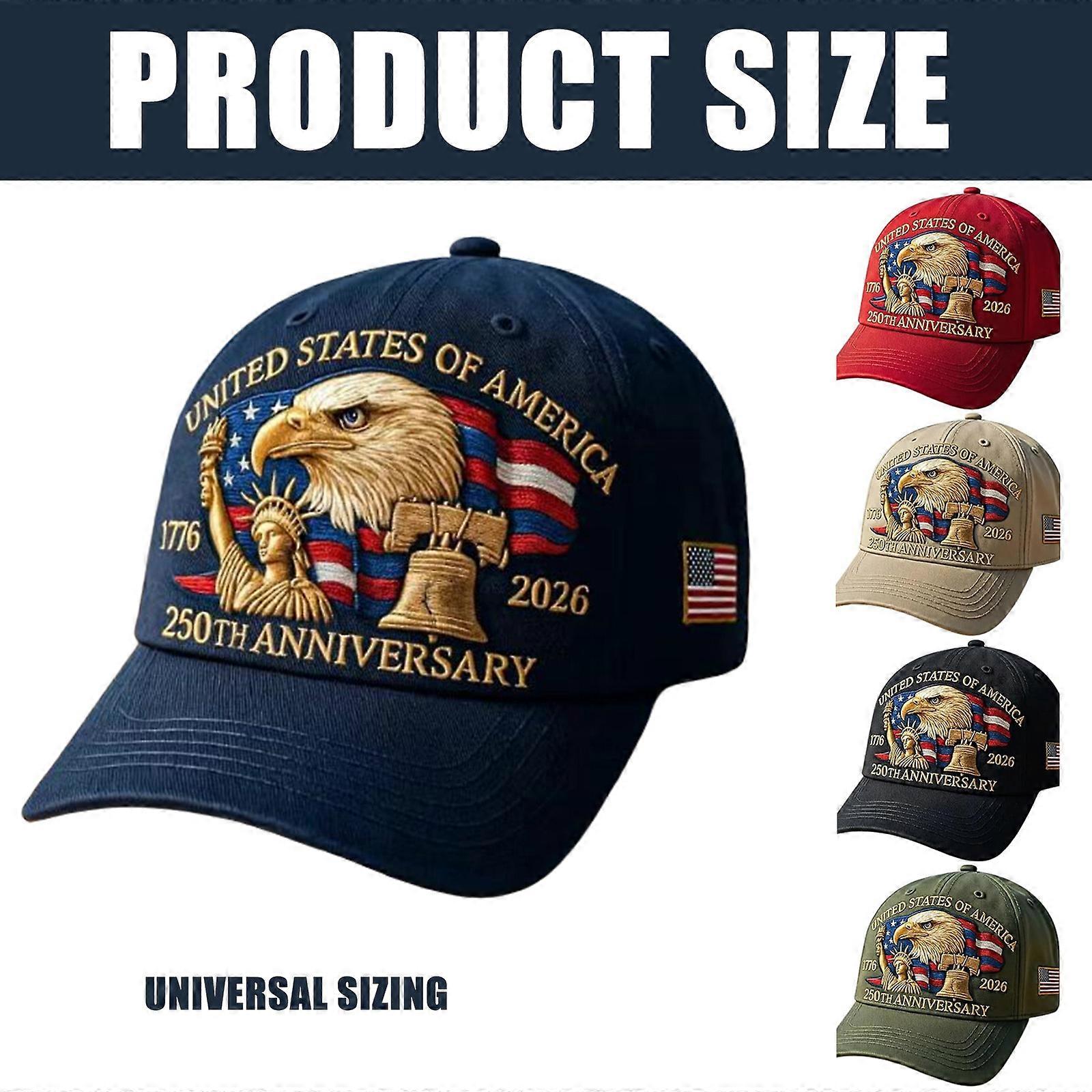 Bird Printed Patriotic Baseball Cap Meaningful Holiday Gift for Parades ...