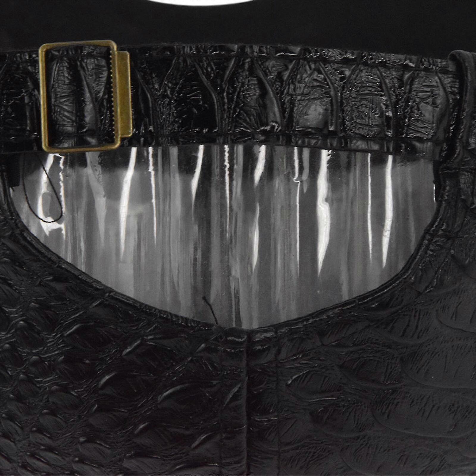 Plain Baseball Cap, Men Adjustable Structured PU Classic Baseball Cap ...