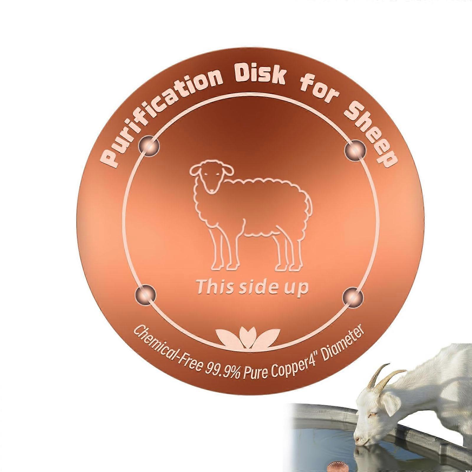 Copper Disk for Animal Bird Bath Cleaning Quick Stain Removers ...