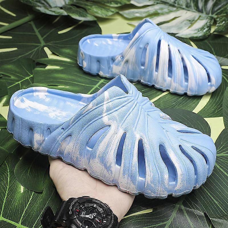 Monstera Pattern Shoes Soft Comfortable Casual Bathroom Sandal for ...