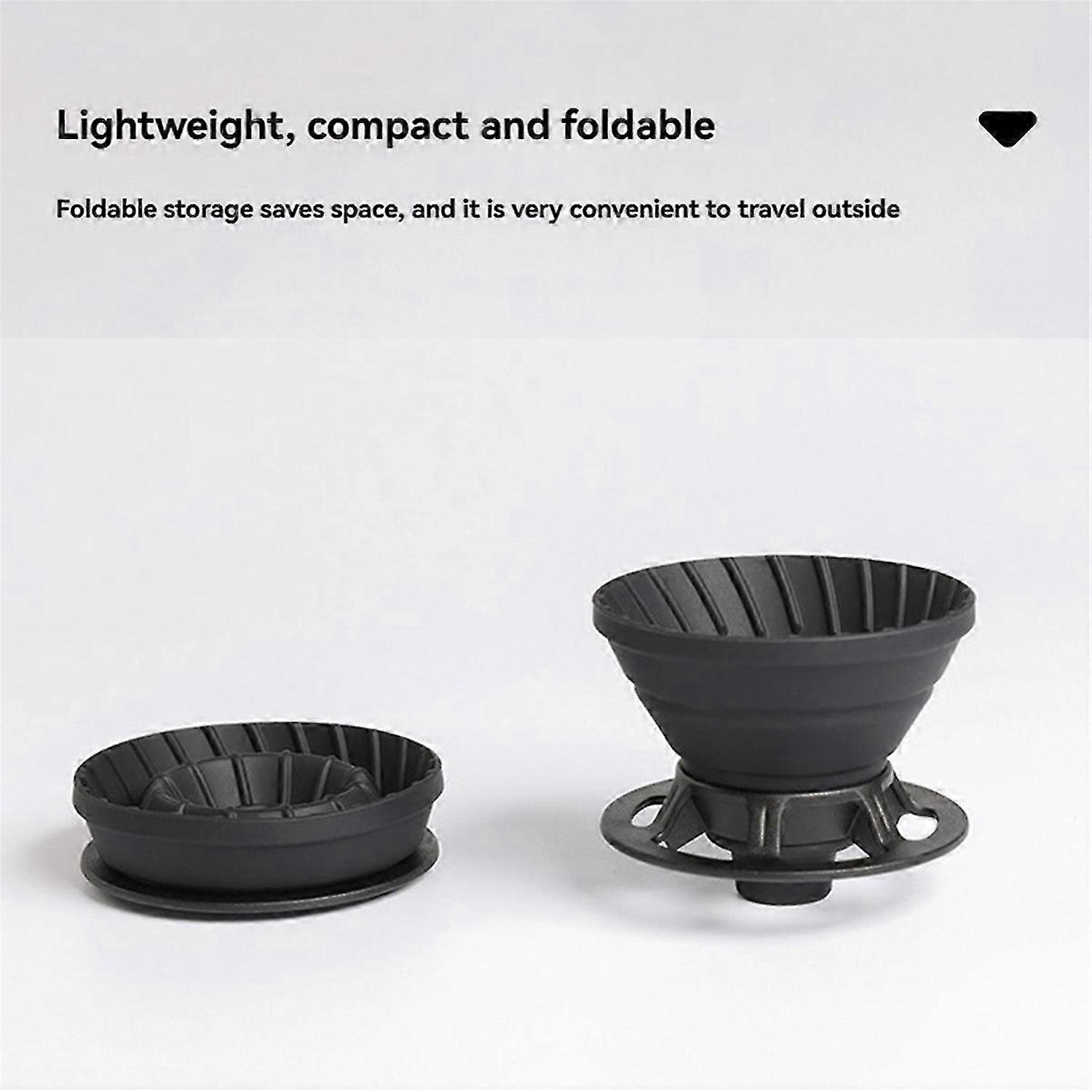 Silicone Foldable Coffee Dripper with Holder Coffee Filter Cup B ...