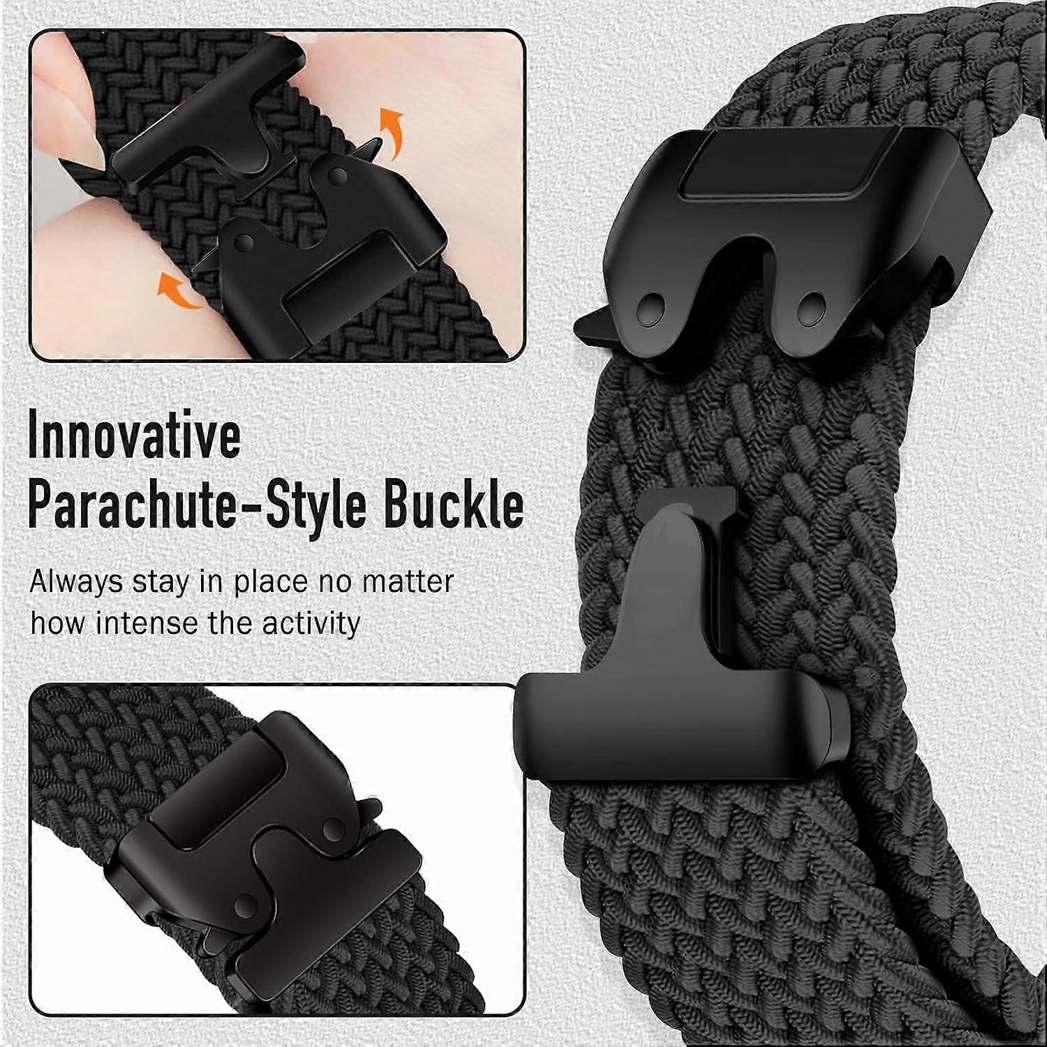 20mm Nylon Strap for Garmin Fenix 7S 7S Pro 6S 6S Pro Parachute Buckle ...
