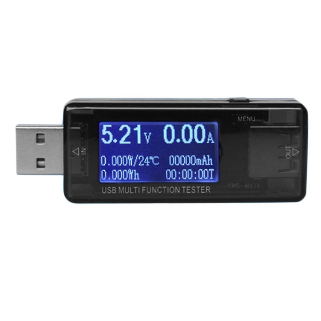 Mini Volt Current Meter With Lcd Display With Usb Multifunction Charge ...