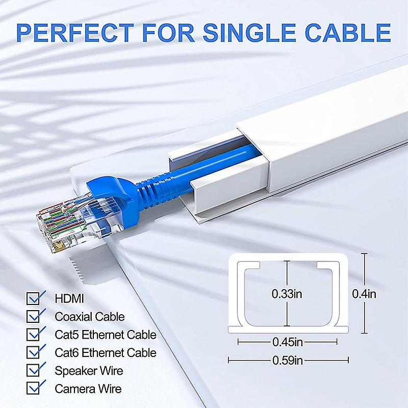 One-cord Channel Cable Concealer,cmc-03 Cord Cover Wall Cable ...
