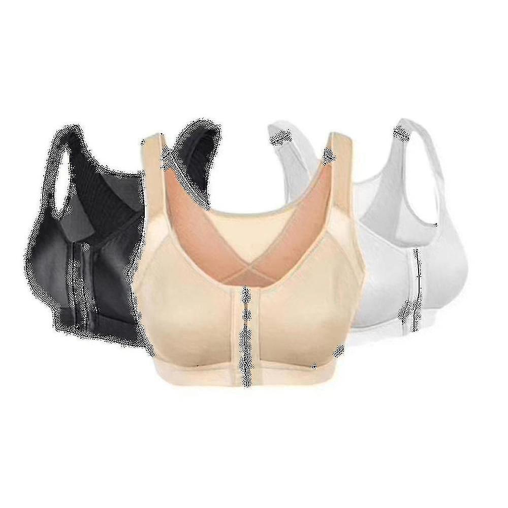 Women Post Surgery Front Fastening Sports Bra With Wide Back Support ...
