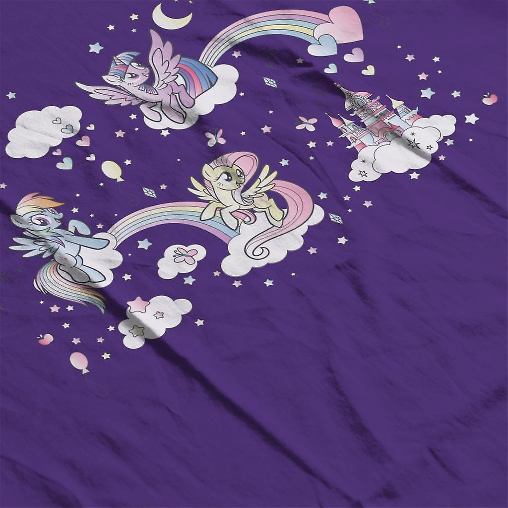 My Little Pony Squad On Fluffy Clouds Kid's Varsity Jacket | Fruugo US