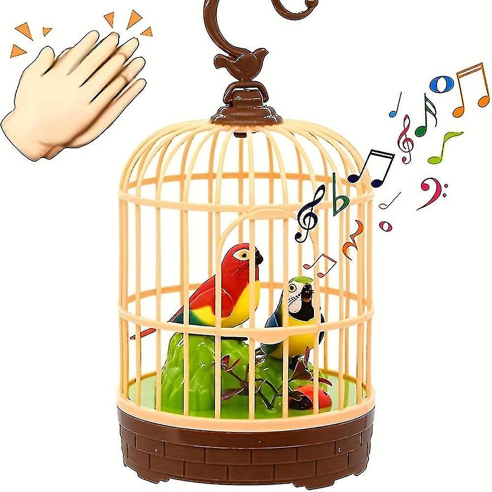 Talking Parrot Electric Voice Control Simulation Parrots Lighting ...