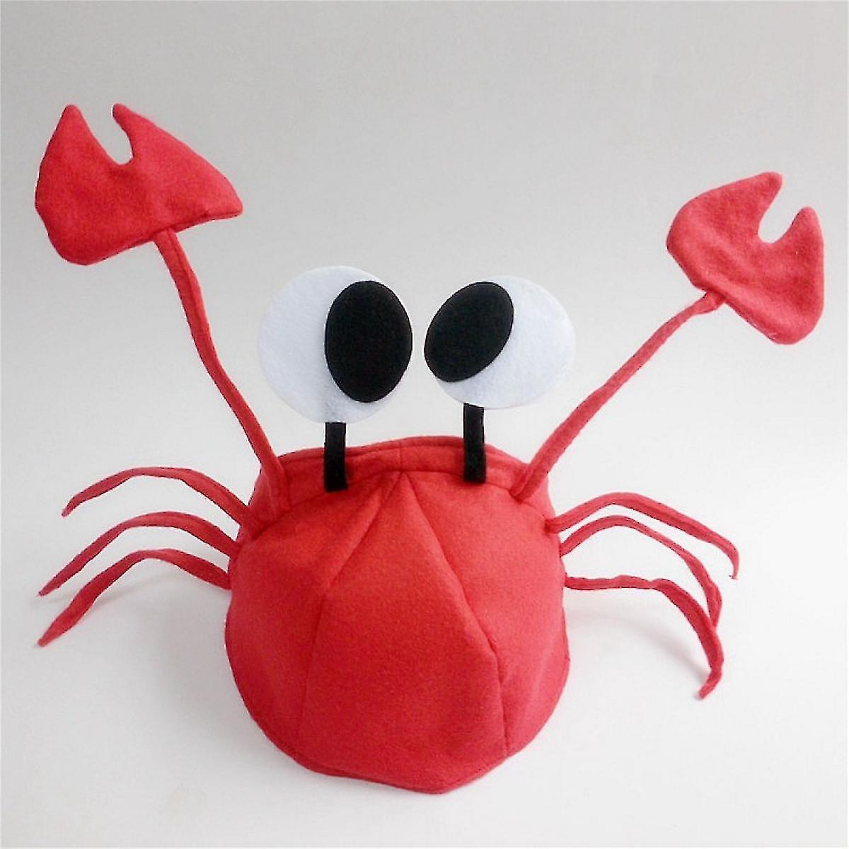Shao Crab Hat - Sea Animal Hat - Fish Hat - Crayfish Costume - Undersea ...