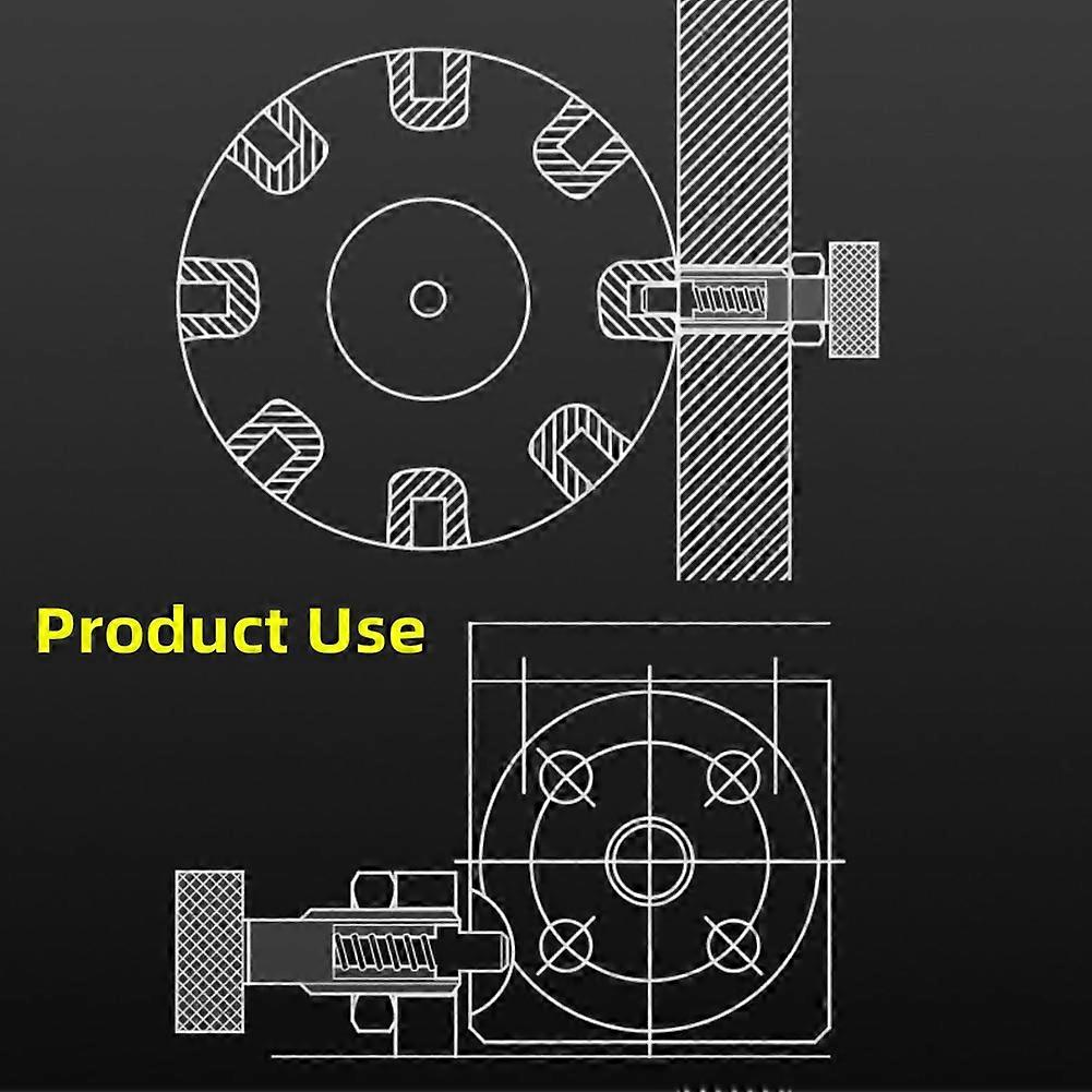 2Pcs M8 Stainless Steel Hand Retractable Spring Plungers with Knurled ...