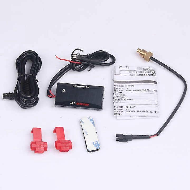 LKoso Mini RPM Meter Digital Square LCD Display Tach Hour Meter ...