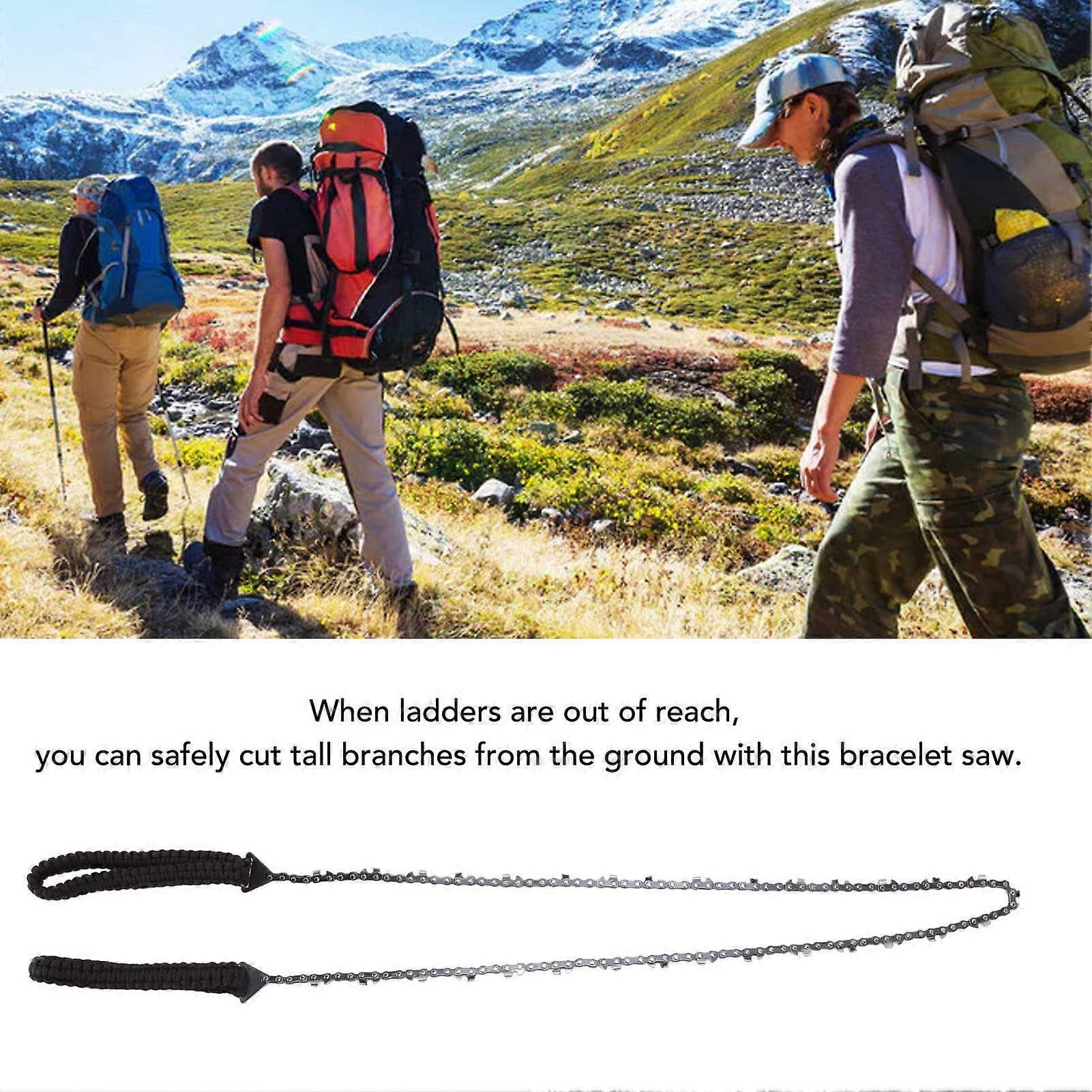 48 Inch Rope Saw, Manganese Steel Hand Chain Saw, Pocket Chainsaw, High ...