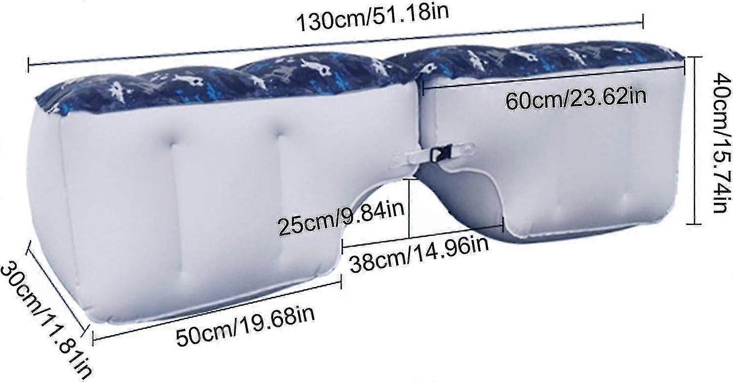 Car Travel Inflatable Mattress Back Seat,inflatable Car Gap Air Bed ...