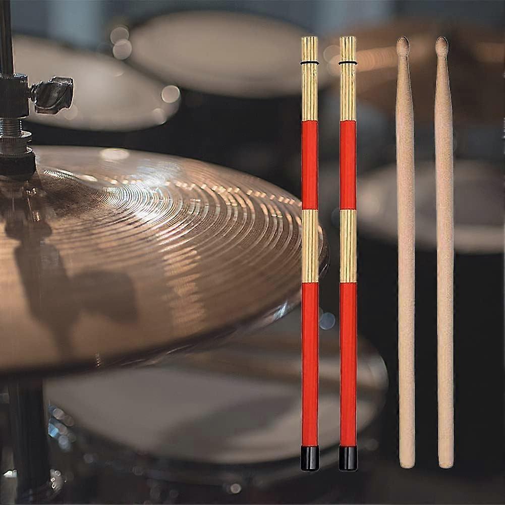 Drum Sticks Set for Jazz Acoustic Music Lover Gift, 5A Maple Wood Drum Sticks 1 Pair ...