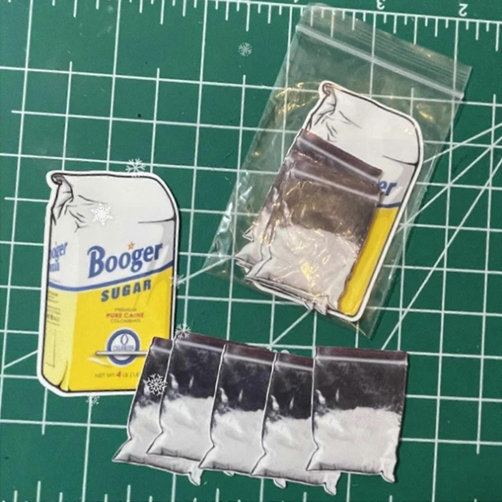 Coke Bag Stickers, Coke Baggie Joke Sticker, Funny Booger Sugar Sticker ...