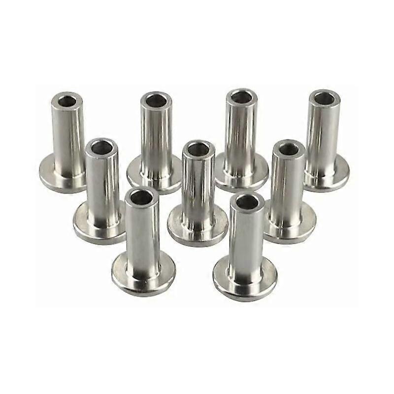 Stainless Steel Sleeves For 1/8 Inch Cable Railing, Wood Posts, DIY ...