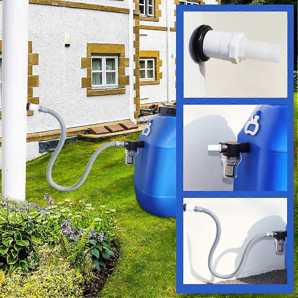 Rain collector with flex hose, water collector sets, rainwater ...