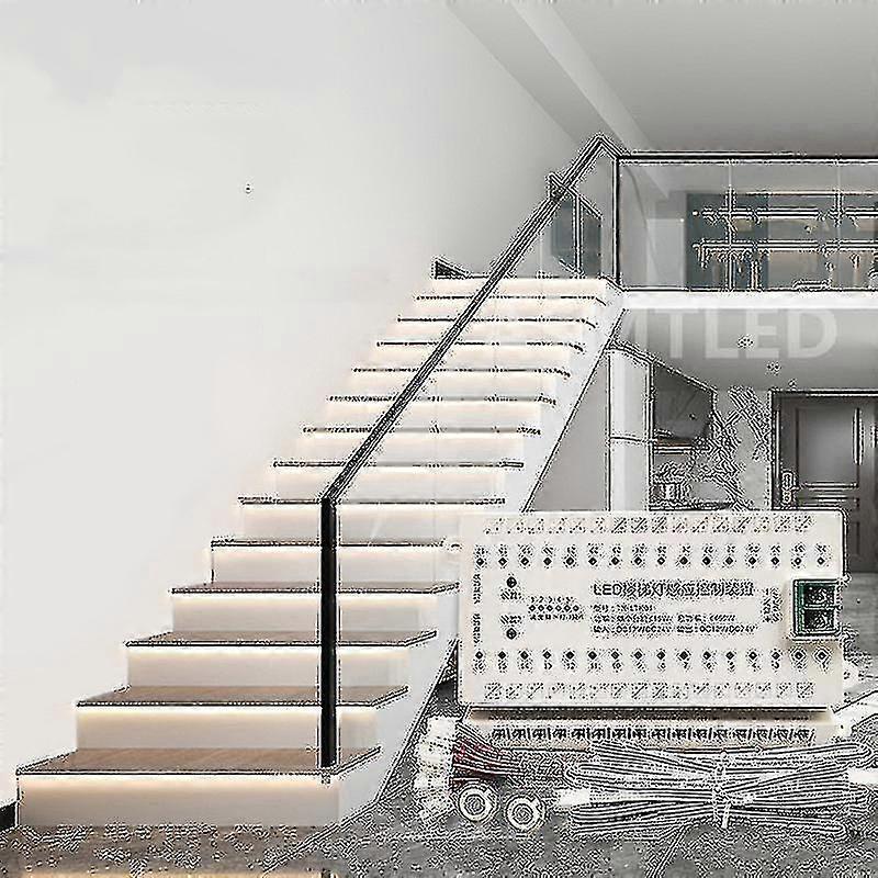 32 Channels Led Stair Lights Pir Motion Sensor Controller For Automatic ...