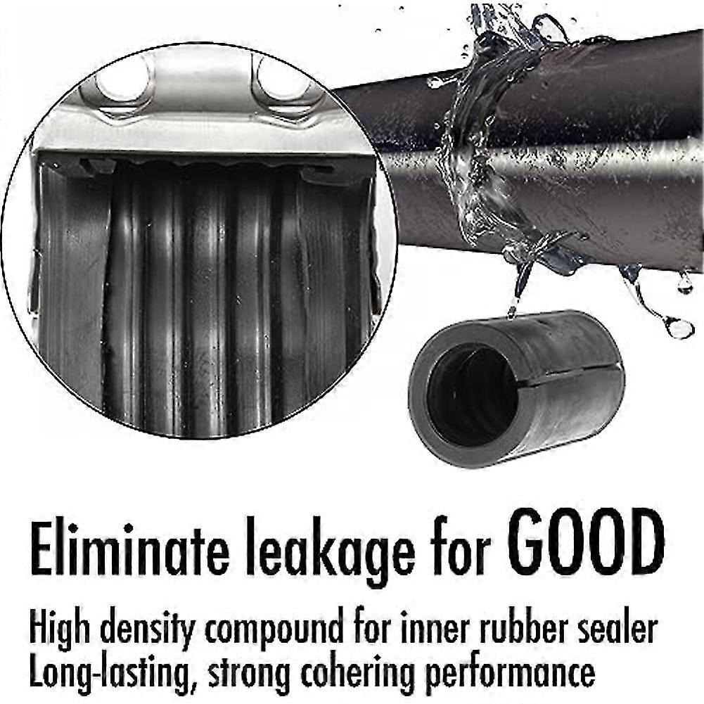 Pipe Repair Clamp for 1 Inch Pipes, Leak Sealer,Emergency Pipe Repair ...