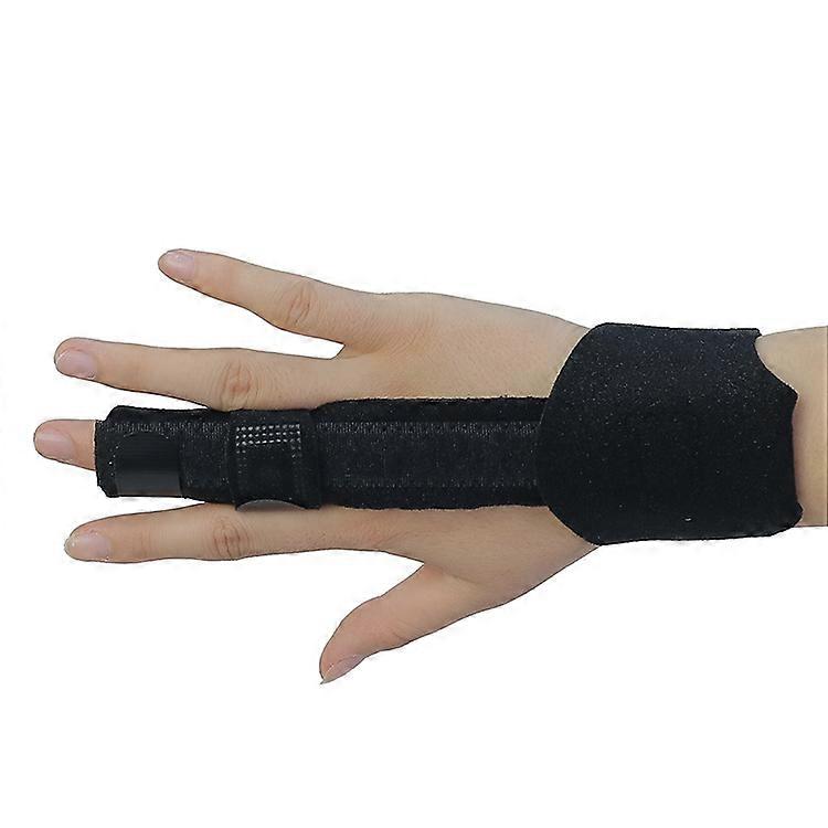 Adjustable Finger Splint Joints Fractures Stabilizer Hand Support Fix ...