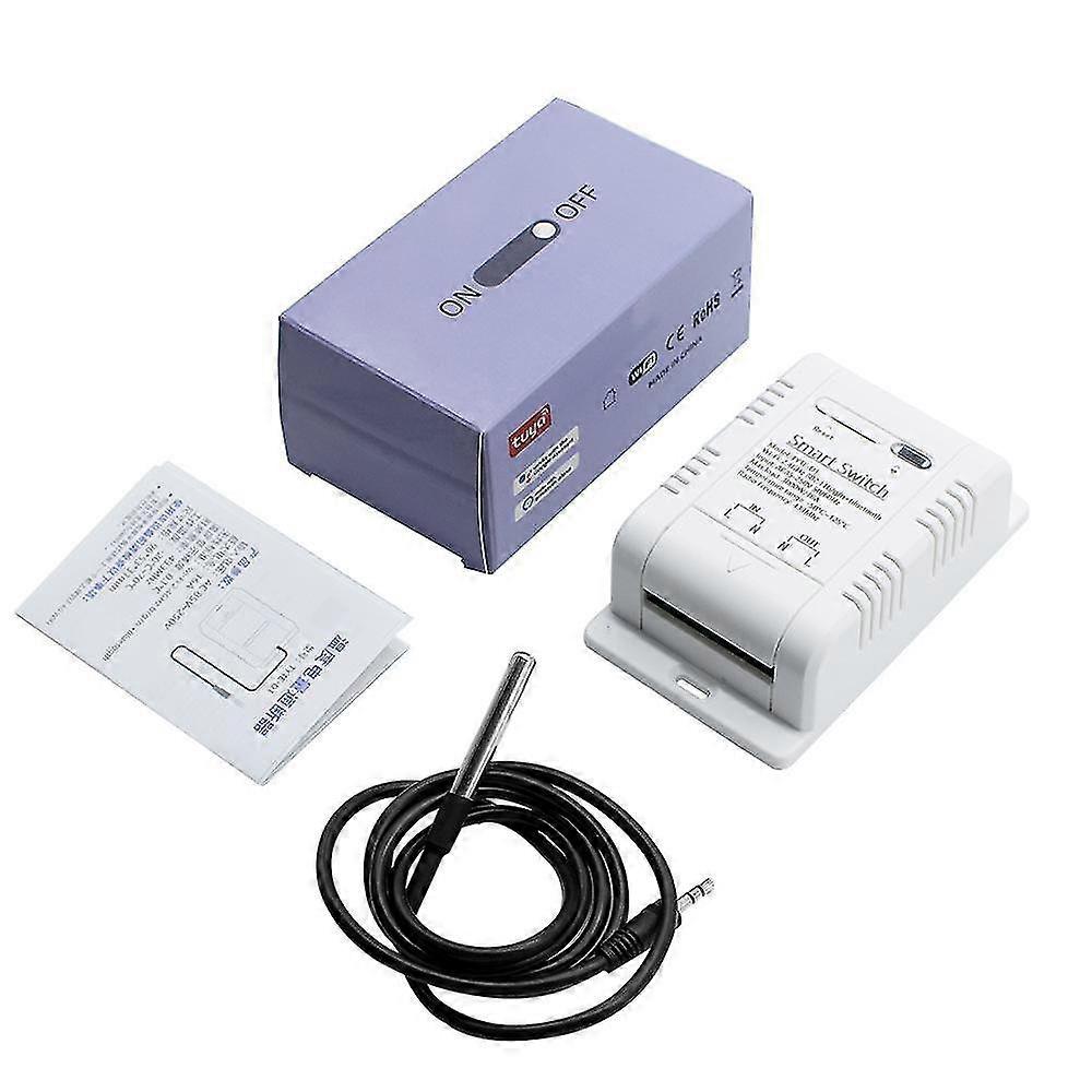 Wifi Temperature Switch 16a Tuya Rf433 Intelligent Thermostat Ds18b20 ...