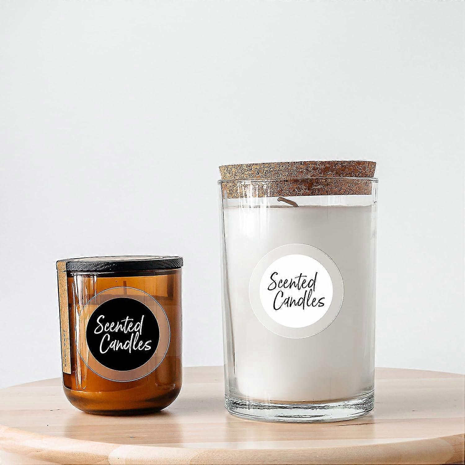 500 Pcs Round Clear Seal Stickers, Transparent Seals For Envelopes ...