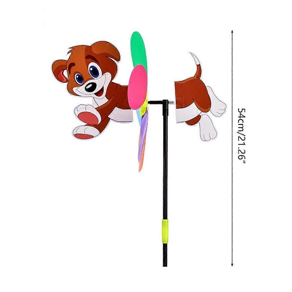 Garden Decorative Pinwheels 3D Animal Cartoon Whirligig Wind Spinners ...