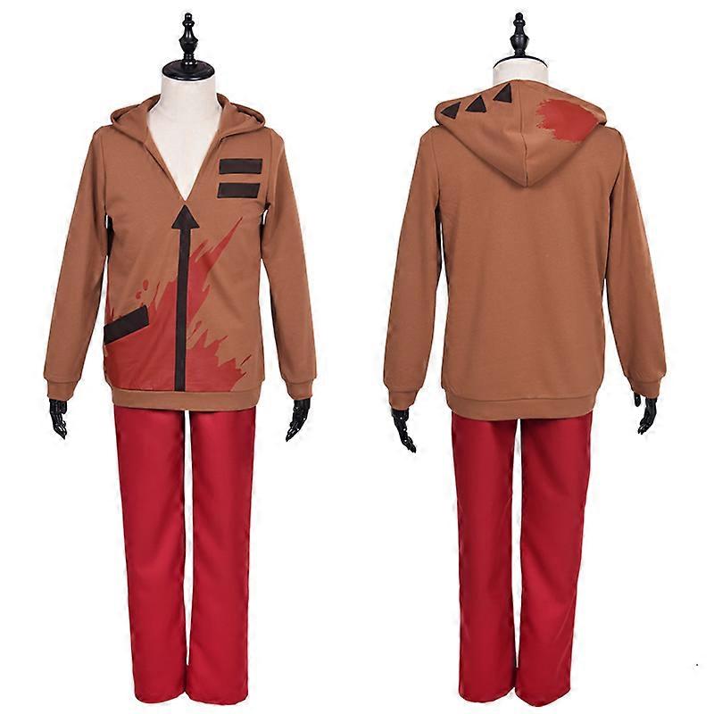 New high-quality angels of death cosplay isaac foster attire throw wigs ...