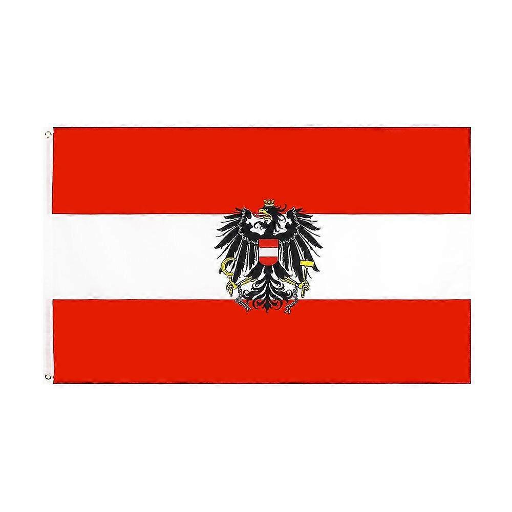 90*150cm Austria Eagle Flags And Banners National With Coat Of Arms ...