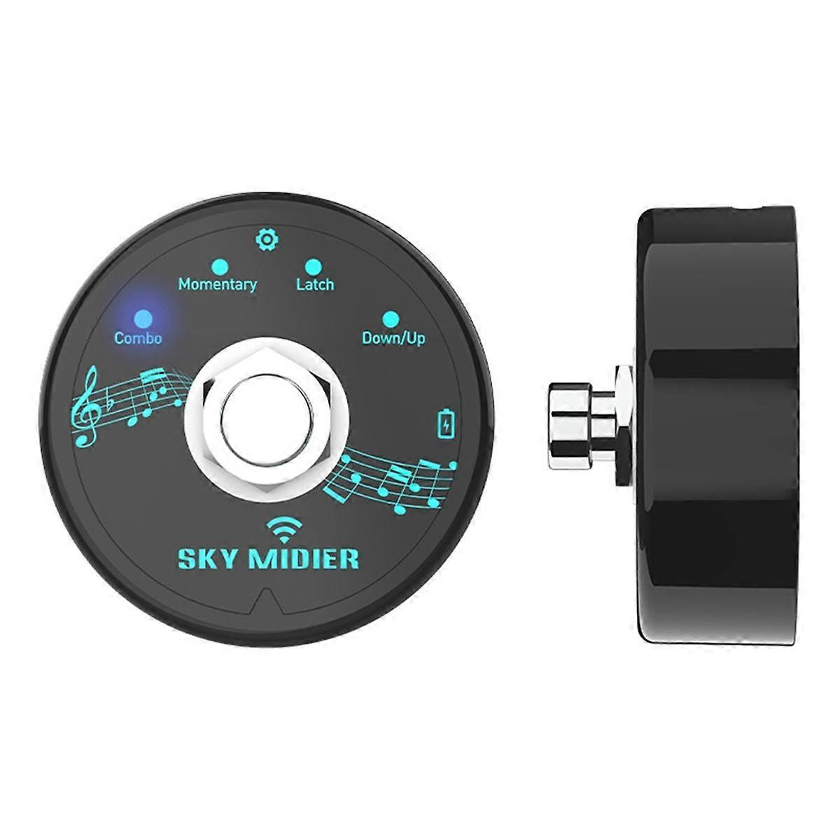 Bluetooth 5.1 Wireless MIDI Controller Rechargeable Portable MIDI Foot ...