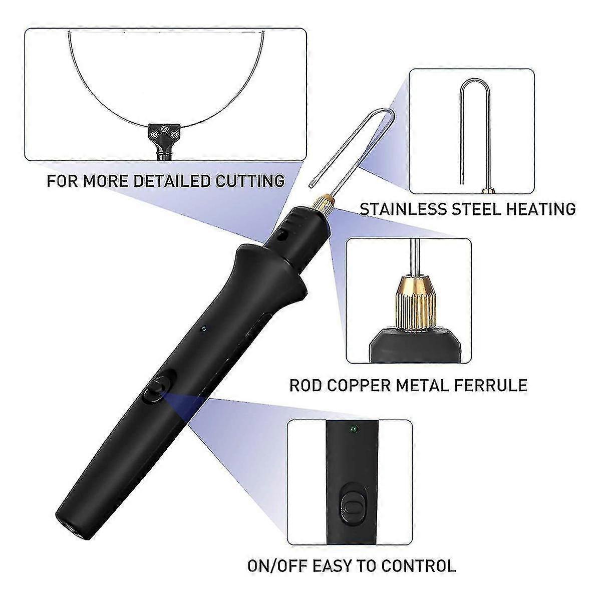 Electric Foam Cutter Kit Foam Cutting Pen 0-300 Adjustable Temperature ...