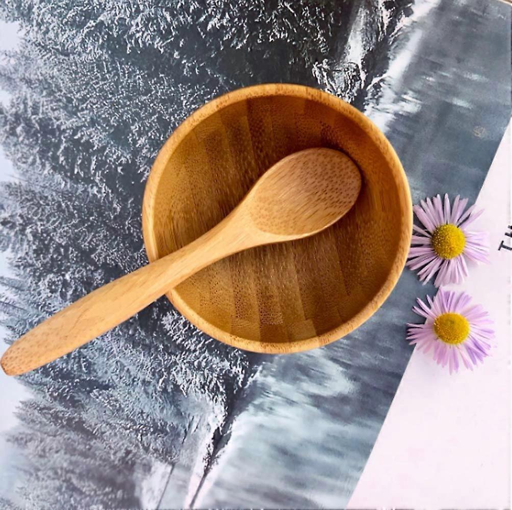 Mask Bowl- Cute Small Skin Care Mask Bowl Eco Bamboo Mask Mixing Tool ...
