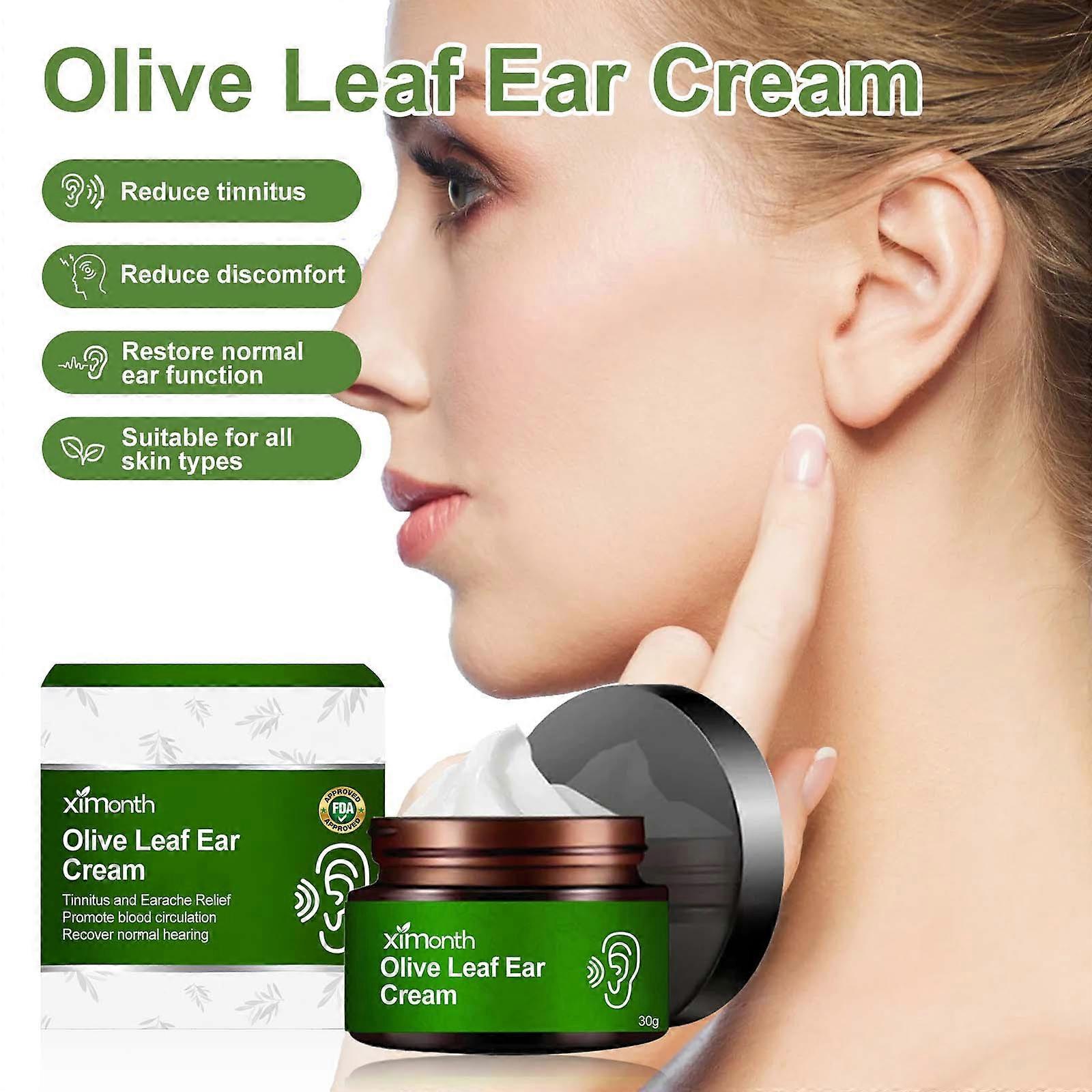 Massage Oil Olive Leaf Ear Cream Relieve Ear Plug, Ear Back, Ear ...