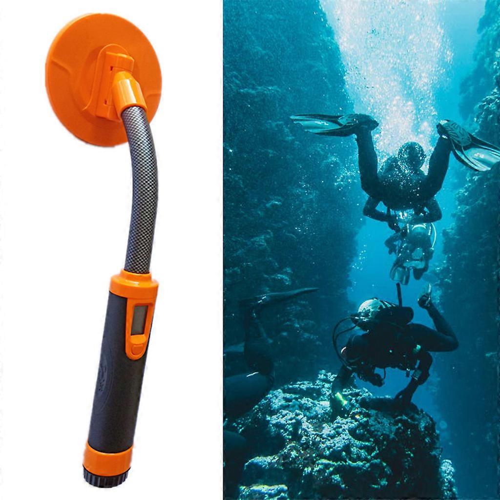 Underwater Metal Detector with Vibration & LCD Detection Indicator ...