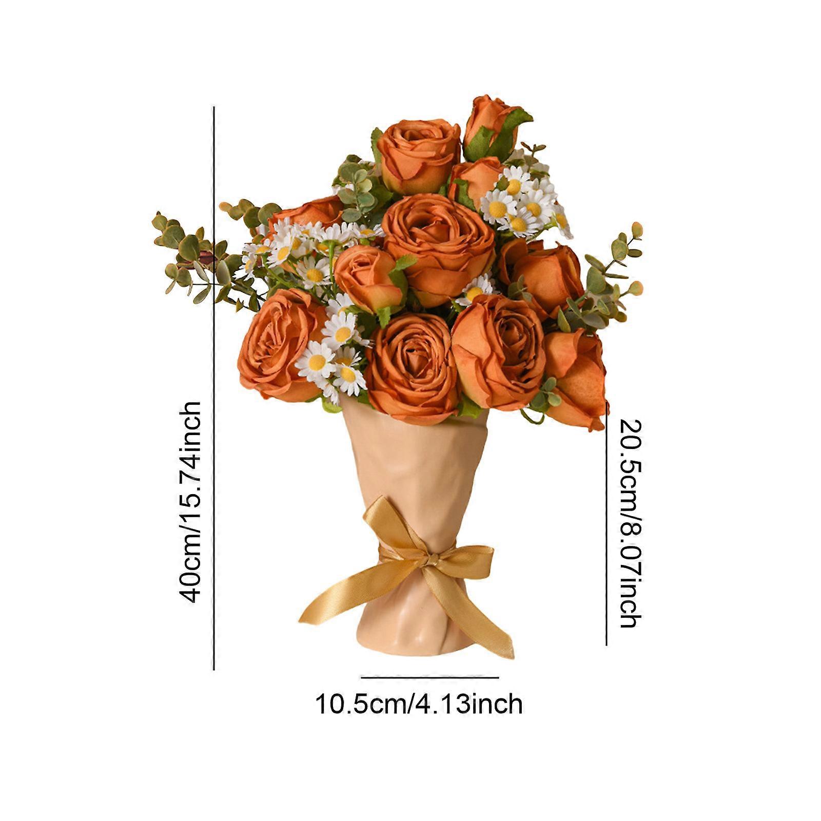 Fake Flower Living Room Decorations Beautiful Simulation Flower Bouquet ...