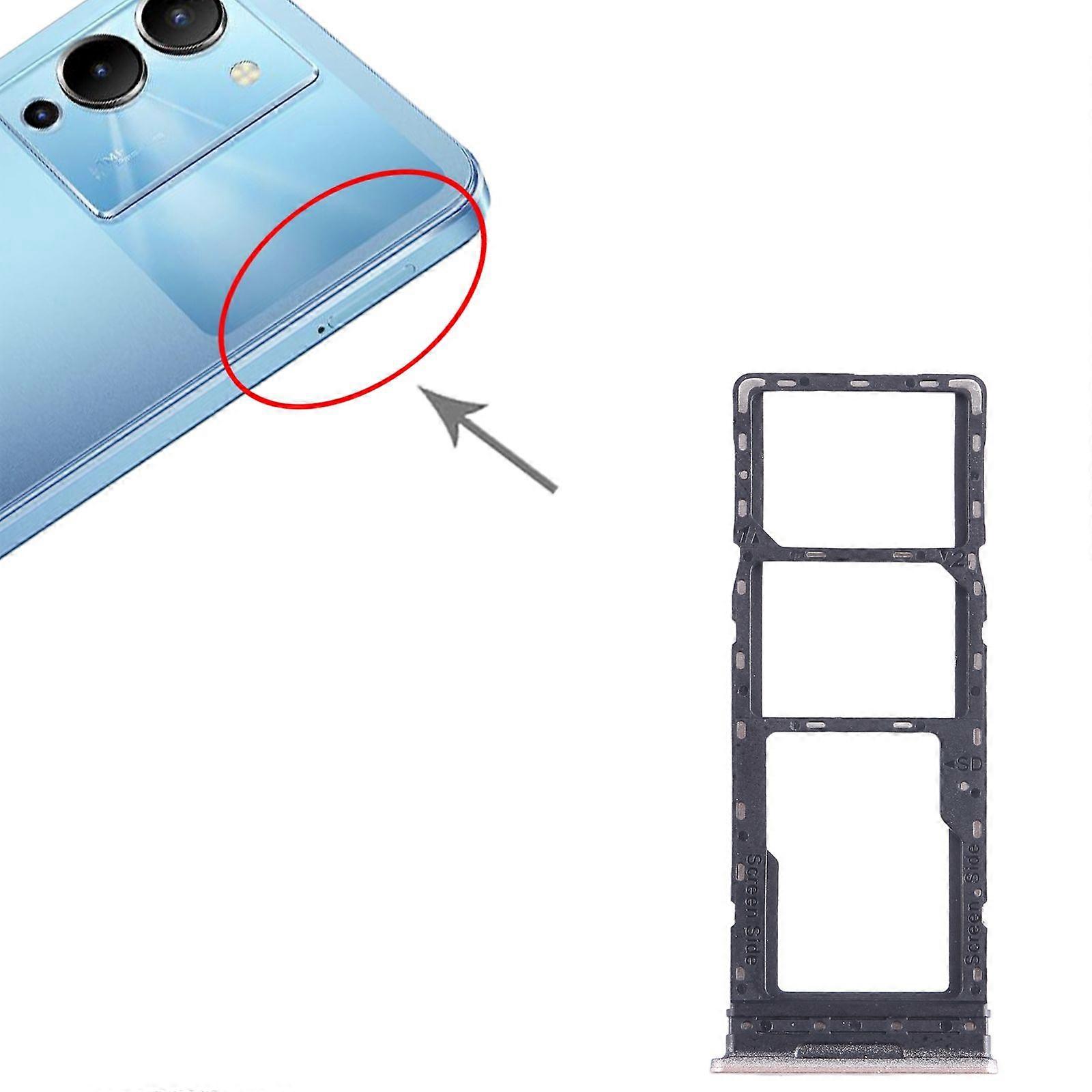 For Infinix Note 12 4G X663 SIM Card Tray + SIM Card Tray + Micro SD ...