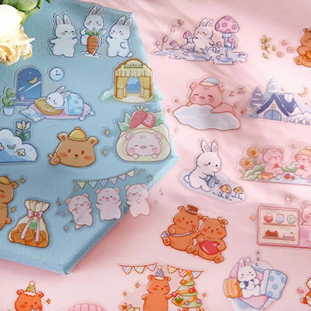 4pack Stickers Decor Aesthetic Sticker Pack For Journal,scrapbooking ...