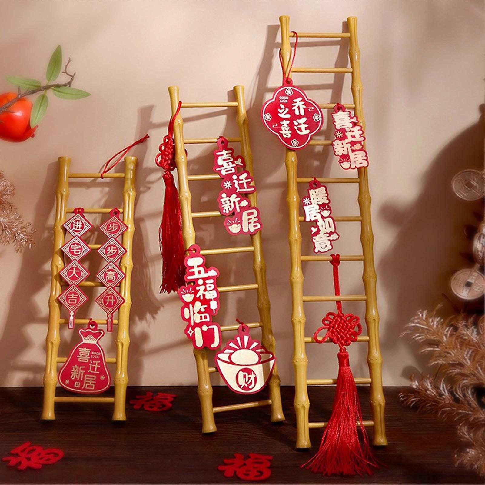 Step Ladder Home Decor Chinese Style Ladder Ornament Retro Ladder ...
