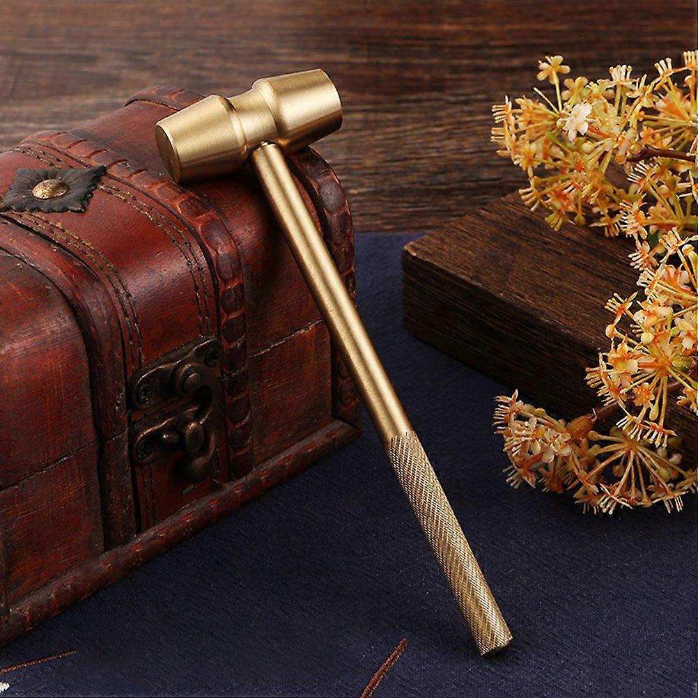 Desktop Hammer Statue Brass Mallet Craft Brass Hammer Ornament Desktop Decor | Fruugo UK
