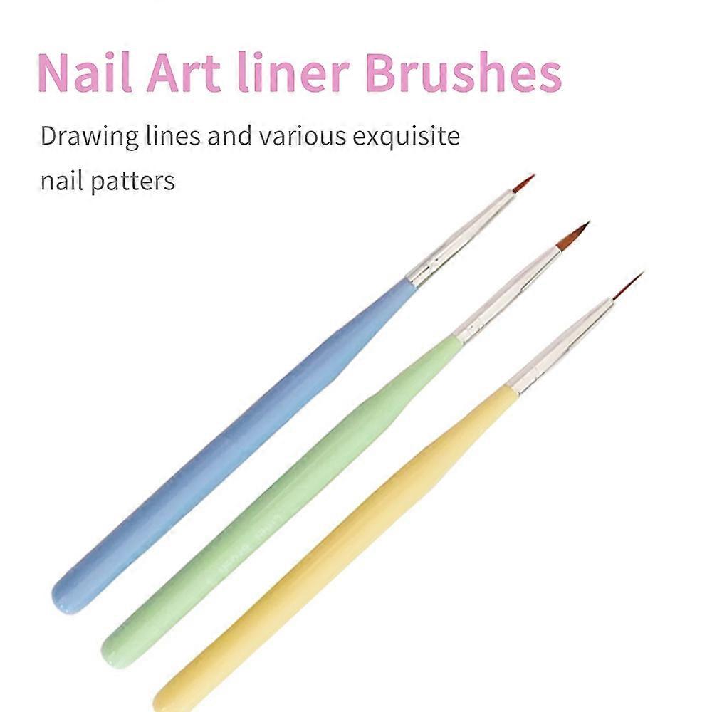 Precision Craftsmanship, Nail Art Brushes for Professional Nail Salons ...