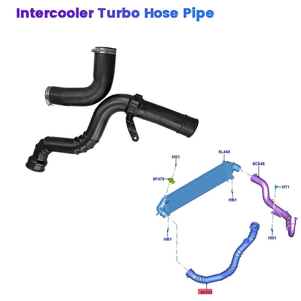 Engine Intercooler Turbo Hose Pipe CV61-6K863-BE For | Fruugo UK