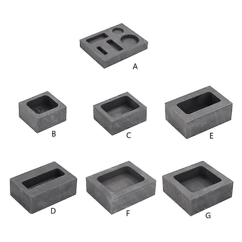 Graphite Ingot Mould Crucible Ingot Casting Mould Silver Gold Ingot ...